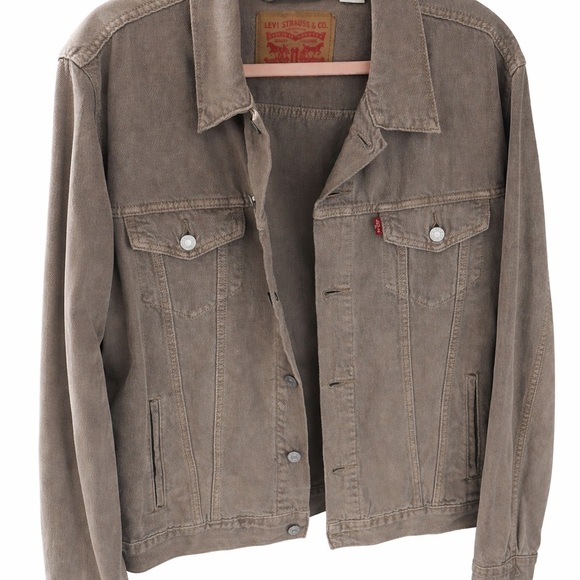 Levi's | Jackets & Coats | Levis Mens Tan Denim Jacket | Poshmark